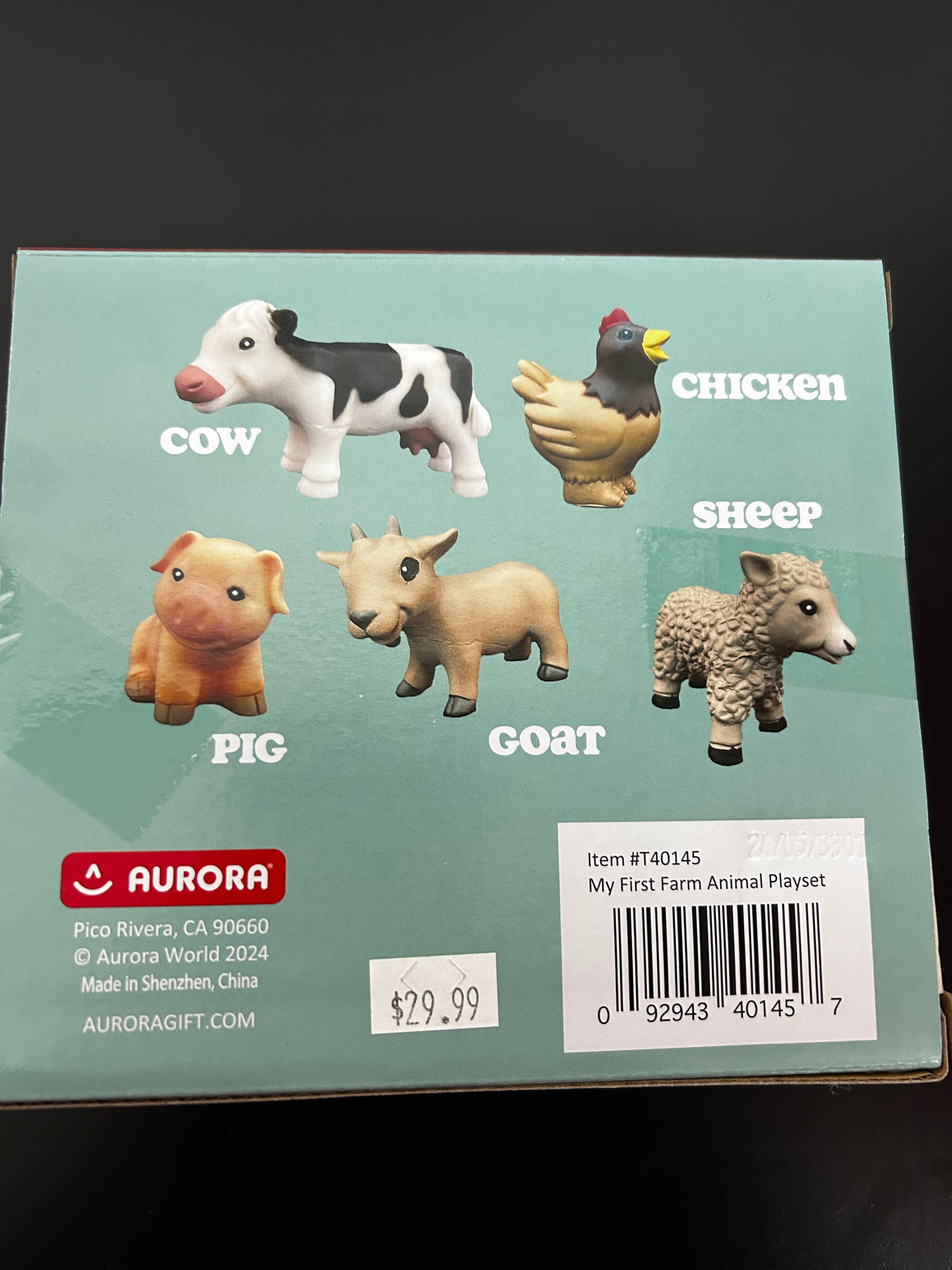 My First Farm Play Figure Set | Grant's Farm, LLC